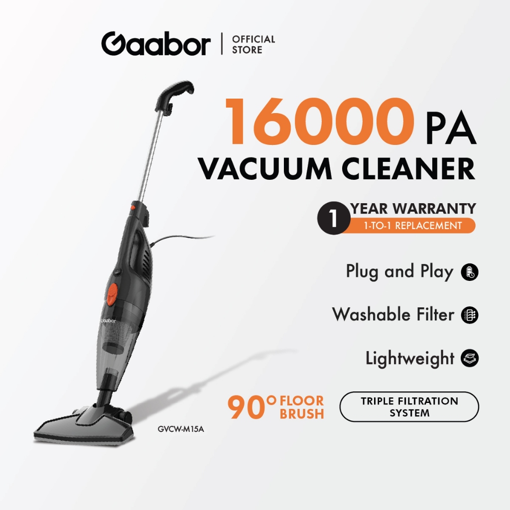 Gaabor 16000Pa Vacuum Cleaner Tornado System Multi-Filtration Handheld ...