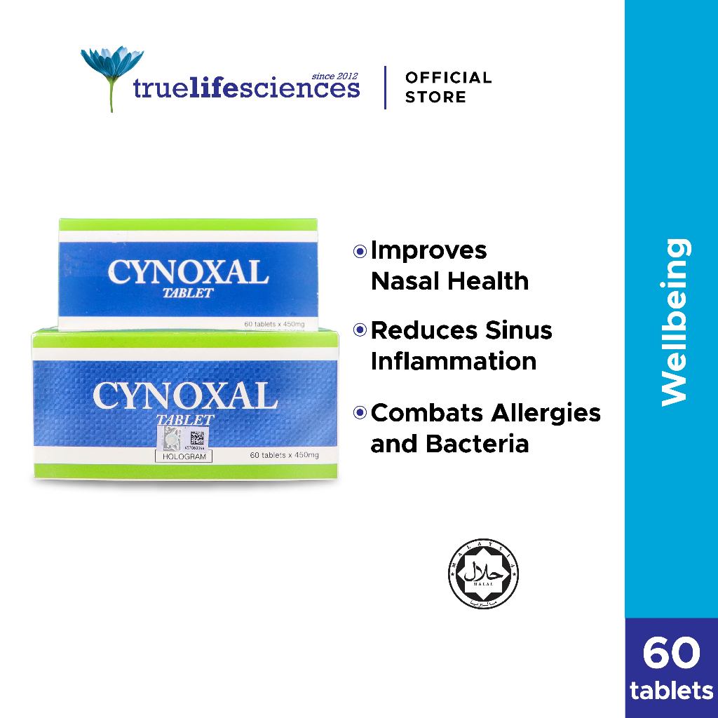 Truelifesciences Cynoxal Tablet | Improve Sinus | Allergy Relief ...