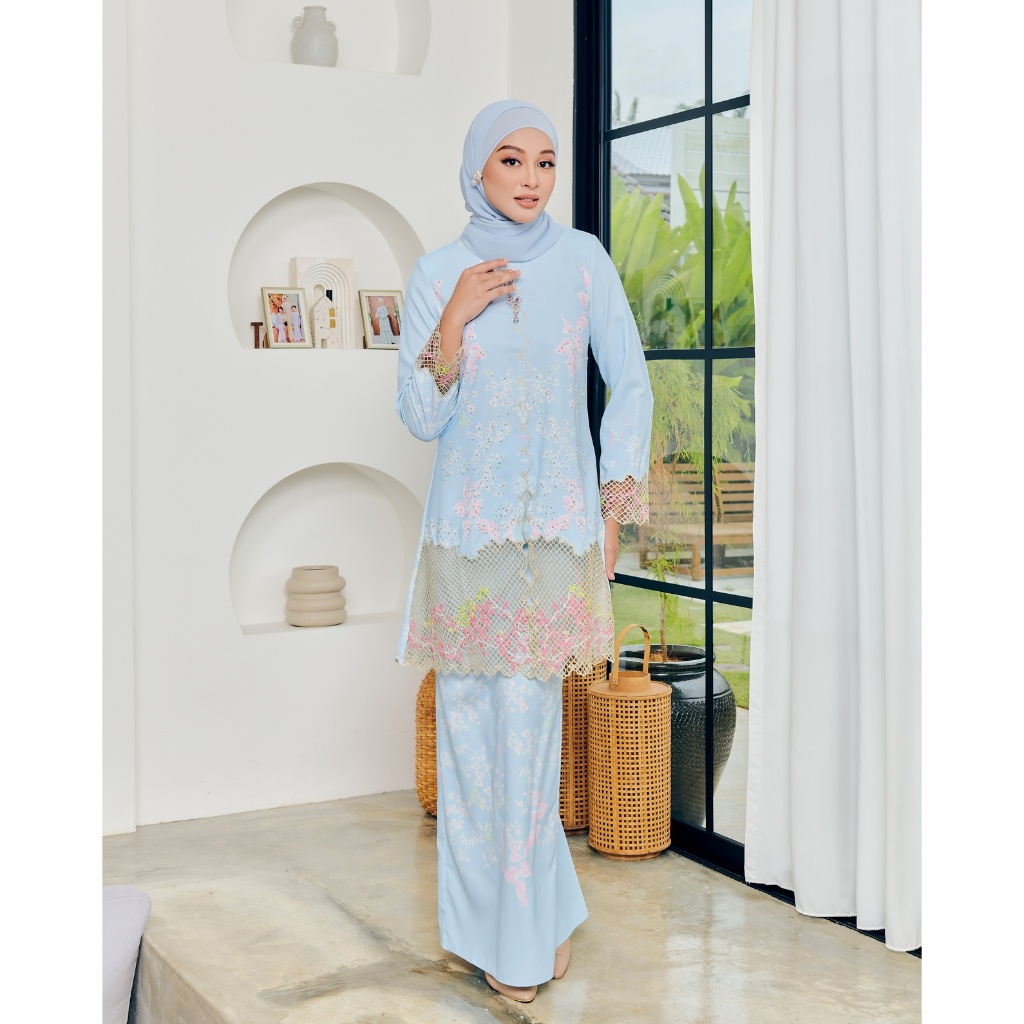 PRERAYA 2025 NEW COLLECTION BAJU RAYA MOM & KIDS NATASHA KURUNG RAYA ...