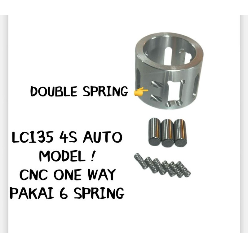 SWIPOH LC LC135 4S AUTO CNC ONE WAY BEARING PAKAI 6 SPRING ( READY ...