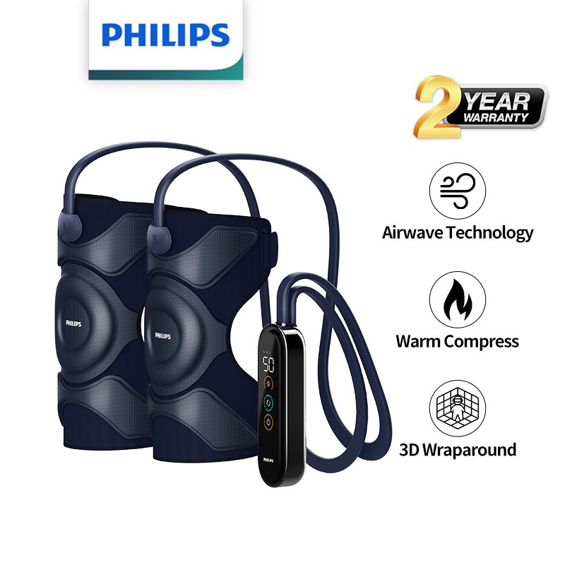 Philips Thermal Knee Massager Left+Right Electric Heating Pads for ...