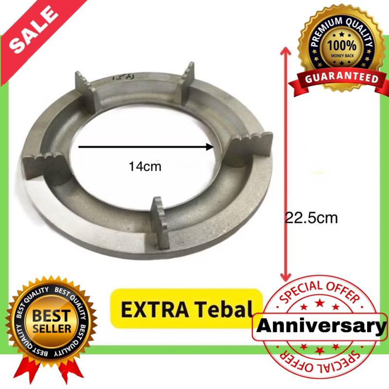Gas Stove Stand/ Wok Ring/ Wok Burner Stand/ Kaki Gas Dapur/ Tungku ...