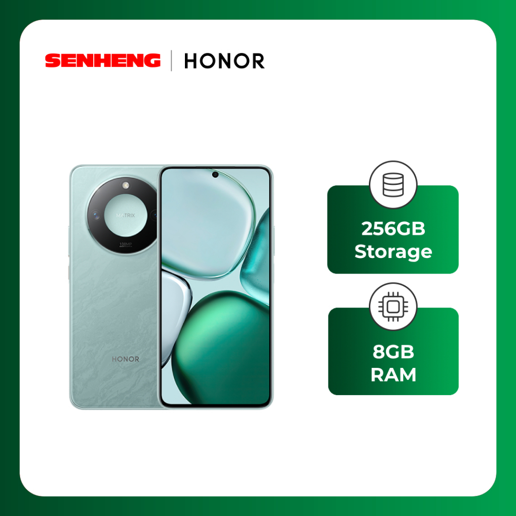 Honor X9c Smart 5G (8+256) Ocean Cyan | Moonlight White | Shopee Malaysia
