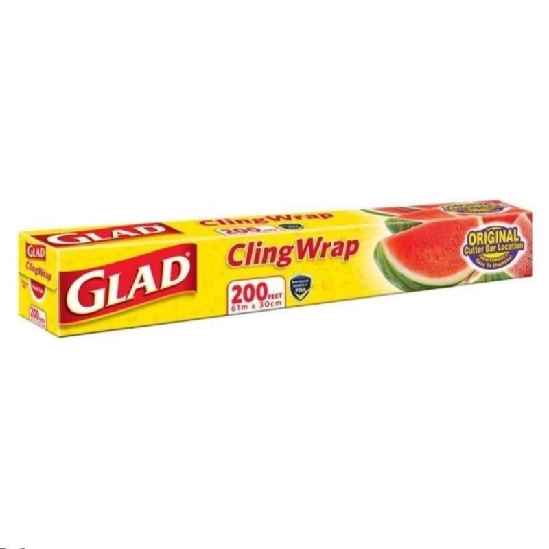 GLAD Cling Wrap 200 Feet 61m x 30cm | Shopee Malaysia