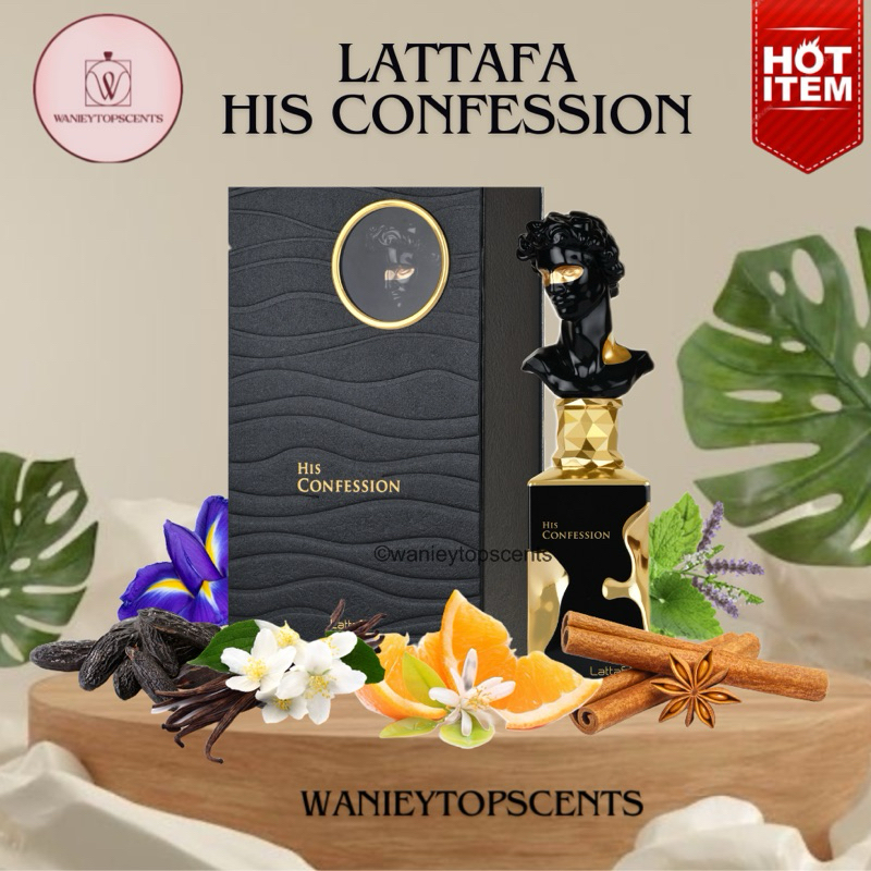 LATTAFA HIS CONFESSION PERFUME | Shopee Malaysia