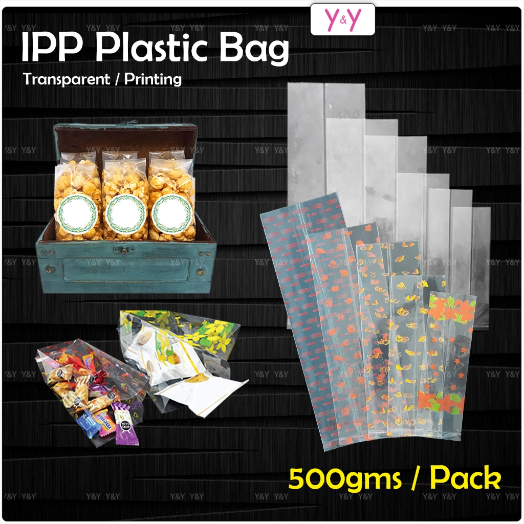 IPP Plastic Bag / Gift Plastic Bag / Cookies Bag / IPP Transparent ...