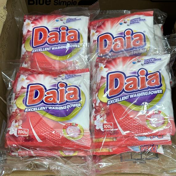Daia detergent powder 100gmx6 | Shopee Malaysia
