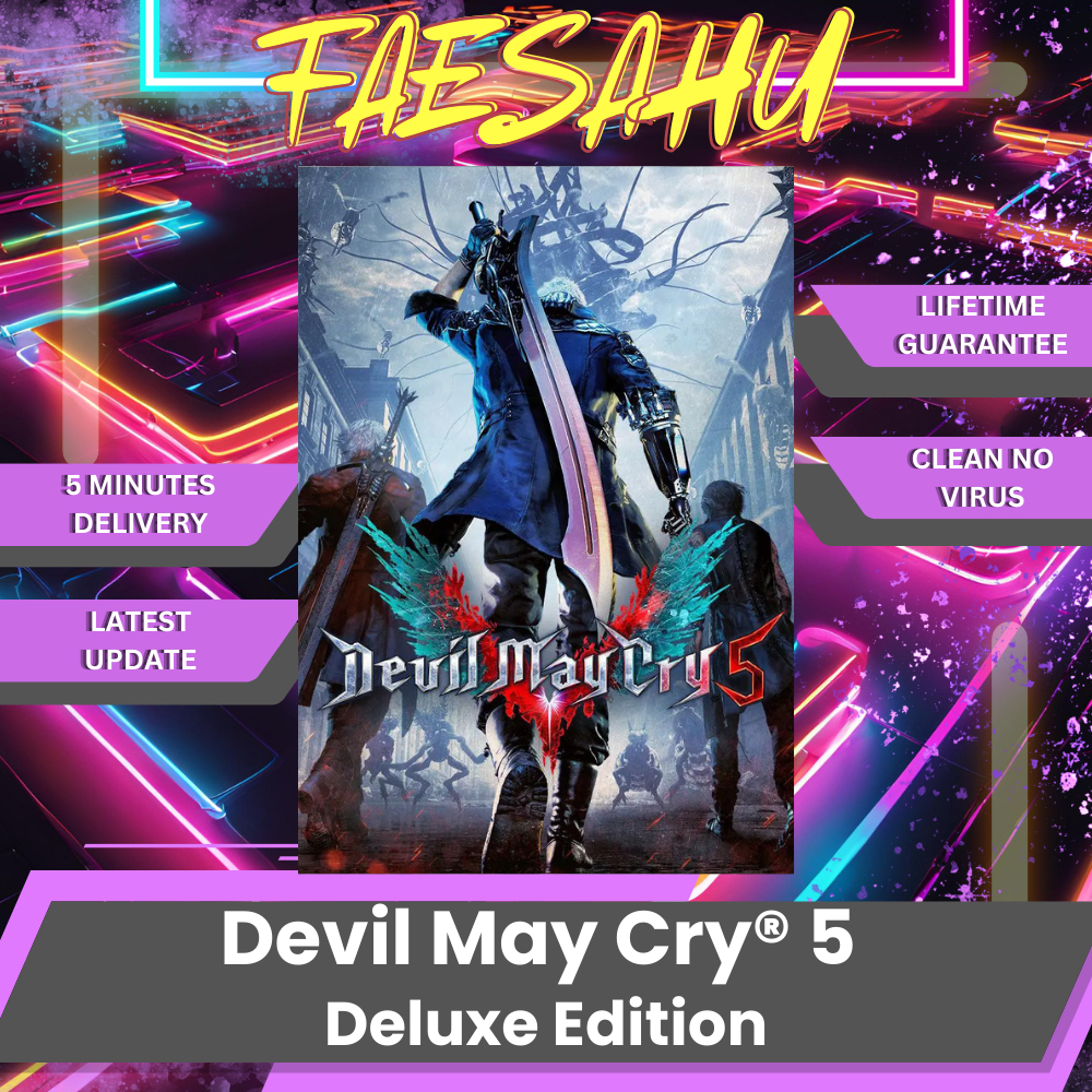 [ PC ] Devil May Cry 5 ( With DLC + UPDATES ) Offline PC Game ( Digital ...