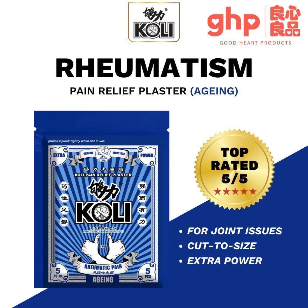 KOLI RHEUMATIC Pain Relief Miracle Plaster (EXTRA POWER) | Shopee Malaysia