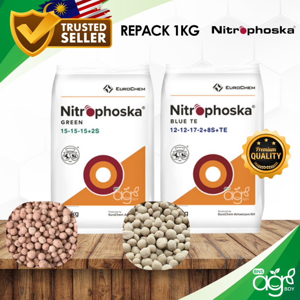 AgroBuddy 1kg Eurochem Nitrophoska 15-15-15 12-12-17-2 Compound | Baja ...