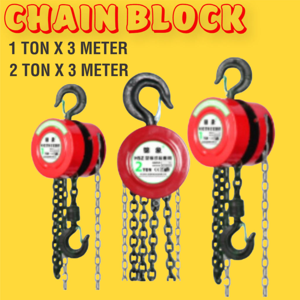 Heavy Duty Chain Block Lifting 1-2 Ton Hand Chain Hoist Lifting Hoist ...