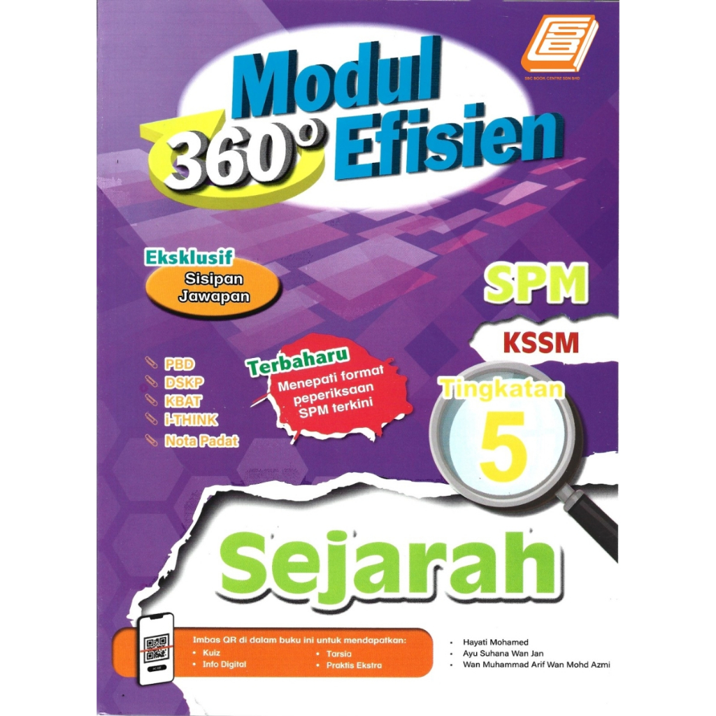 Modul 360 Efisien KSSM Sejarah Tingkatan 5 | Shopee Malaysia