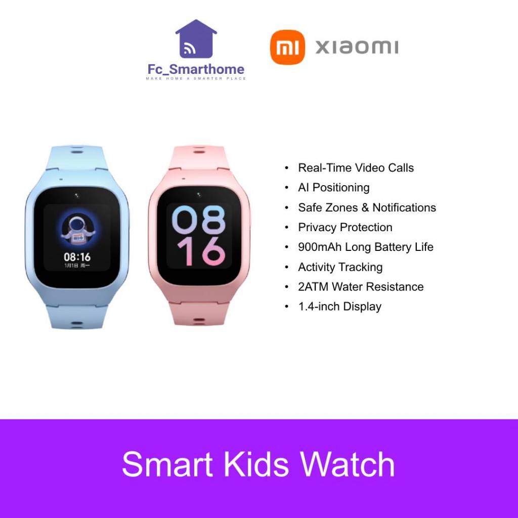 Xiaomi Smart Kids Watch | Real-Time Video Calls | AI Positioning | Safe ...