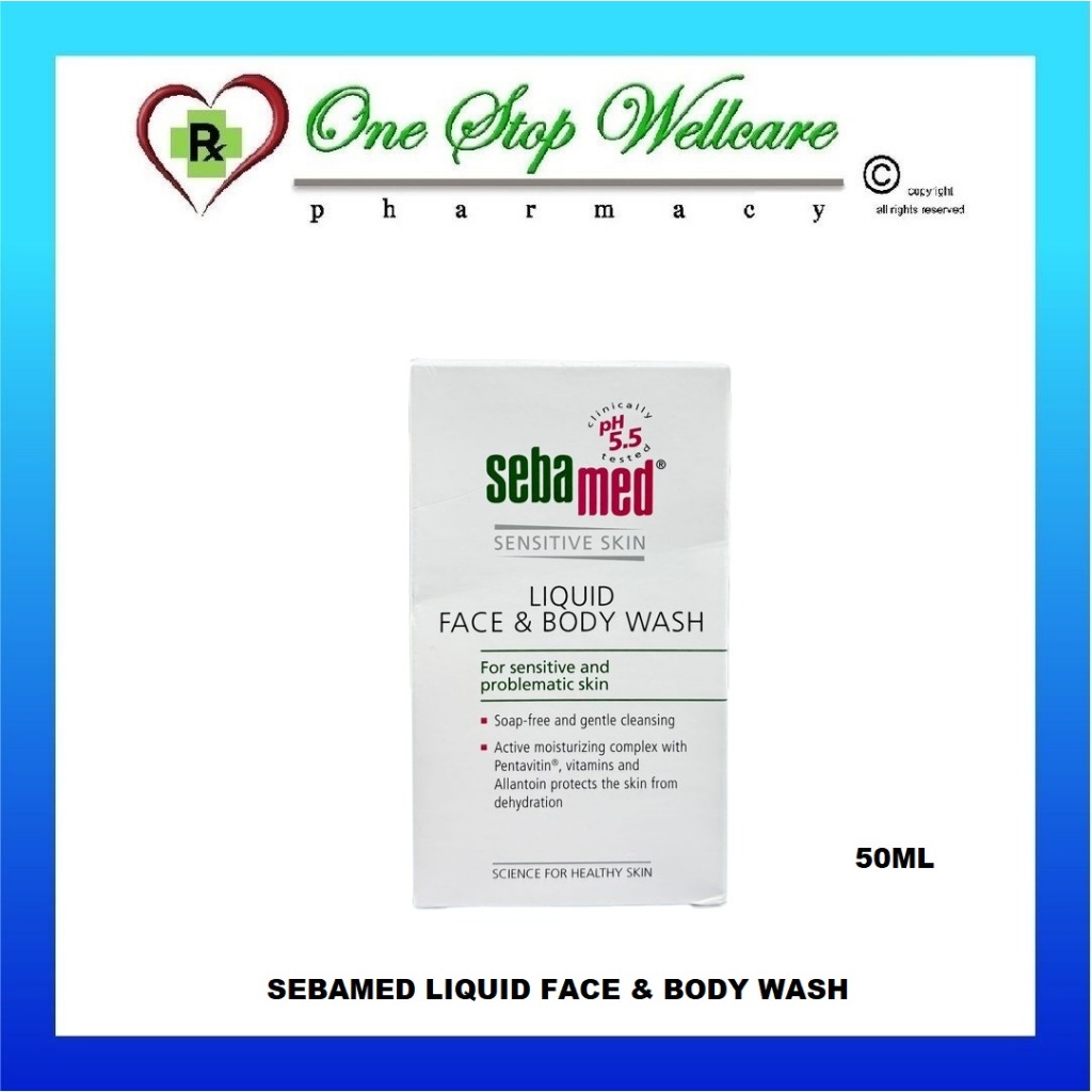 SEBAMED PENCUCI MUKA & BADAN CAIR / SEBAMED LIQUID FACE & BODY WASH ...