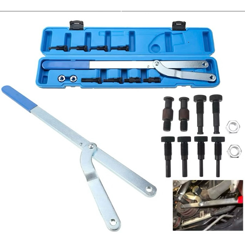 Pulley Holder Wrench Spanner Universal Camshaft Pulley & Fan Clutch ...