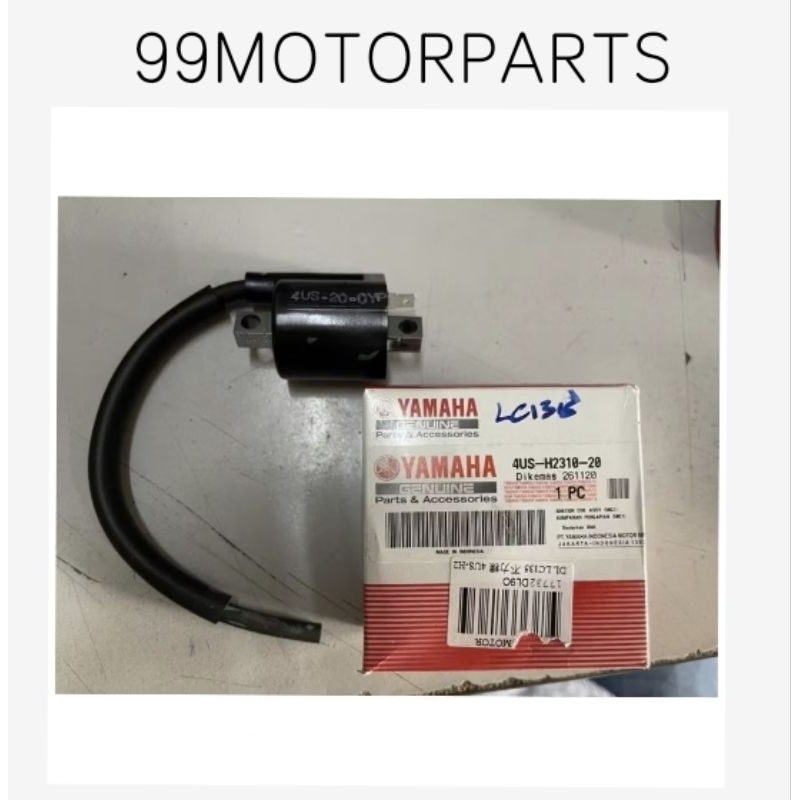 yamaha lc135 lc v1 v2 v3 v4 v5 v6 plug coil ignition coil original 100% hly | Shopee Malaysia