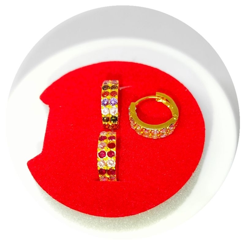 Double Layer Nose Ring @ Valayam Mukuthi 7'mm [Ready Stock +24 Hrs Ship ...