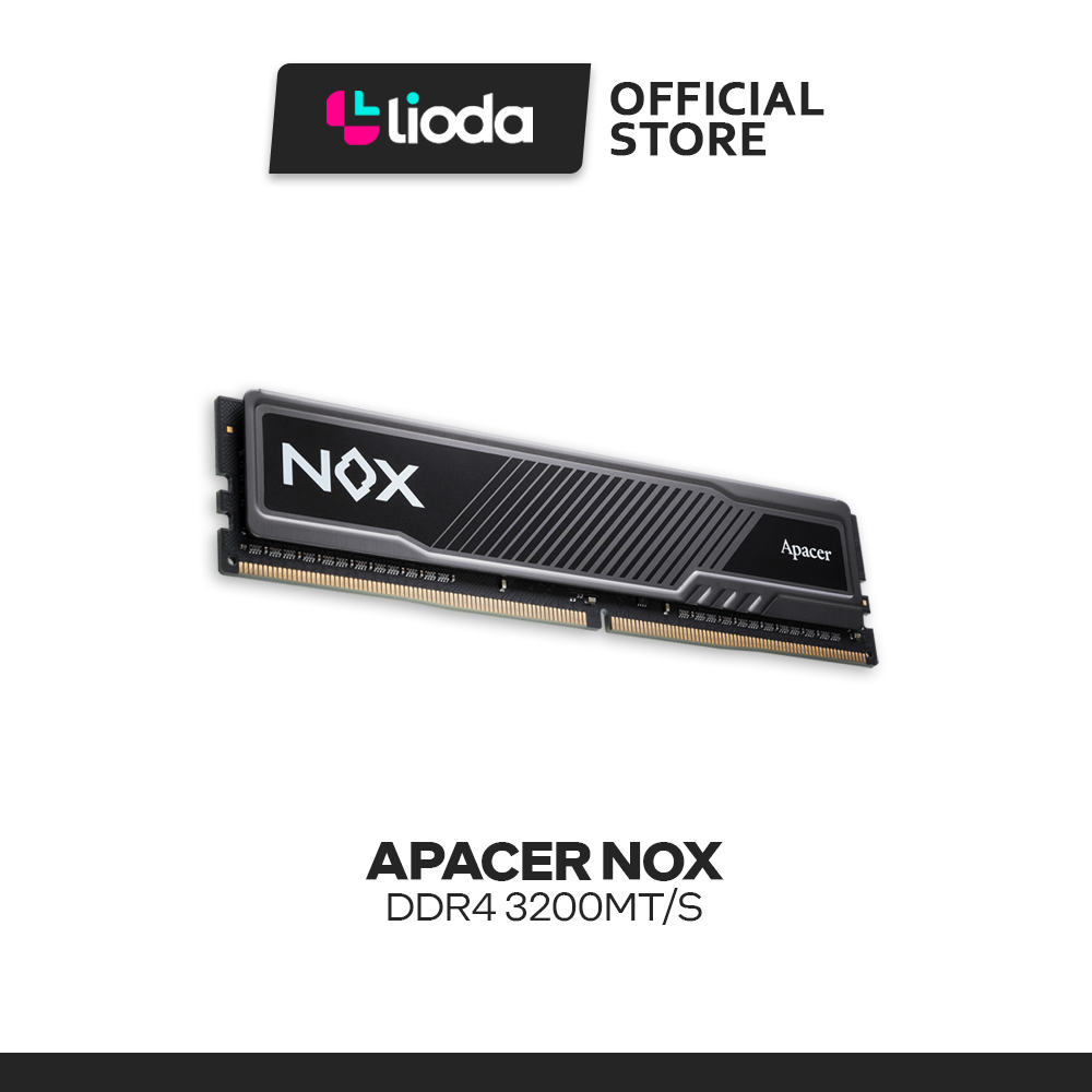 Apacer NOX DDR4 Black Gaming RAM 3200MHZ (8GB / 16GB) | Shopee Malaysia