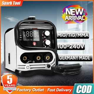 TIG/MIG Welding Machine Set Gasless Mesin Welding MIG/MMA/TIG Inverter IGBT Welder Portable 電焊機 ...