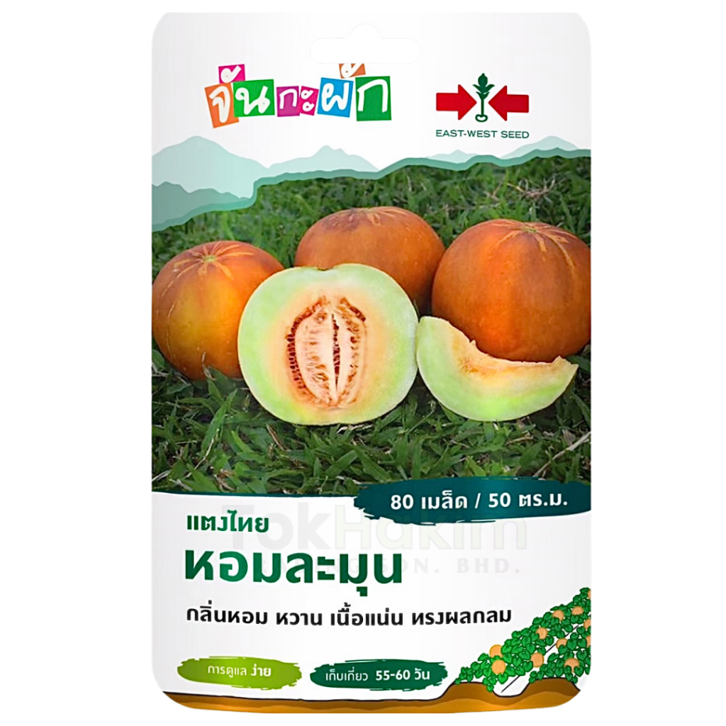 Benih Timun Betik Bulat / Round Musk Melon / East West Seed Cap Panah ...