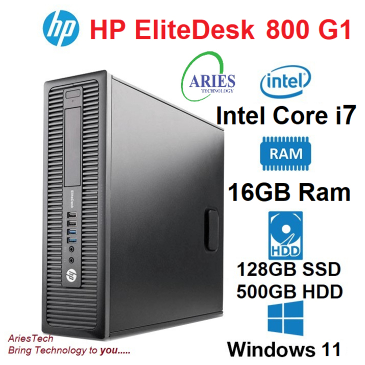 Refurbish Intel Core i7 Desktop PC HP EliteDesk 800 G1 Intel Core i5 ...