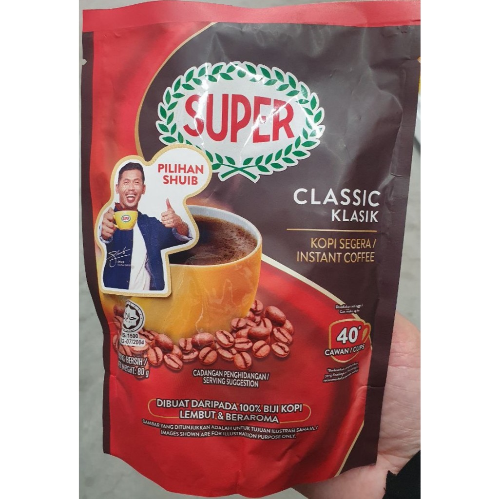 Super Classic Instant Coffee 80g | Shopee Malaysia