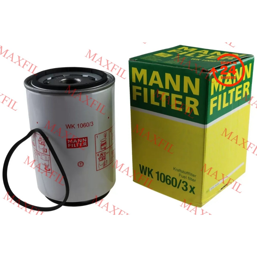 SCANIA BUS K360/K410 & R420-R440 SERIES FUEL FILTER 100% ORIGINAL MANN ...