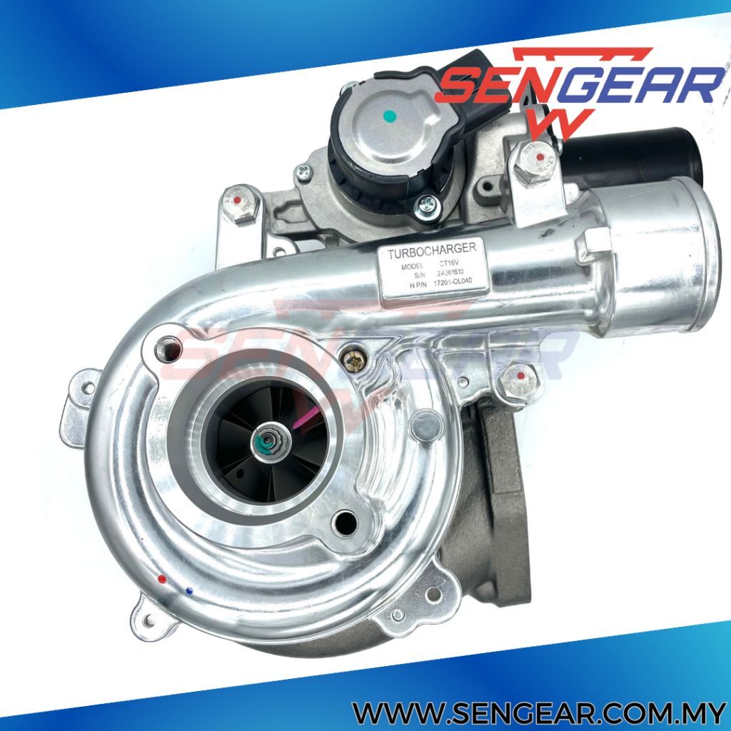 Toyota Fortuner Kun51 Hilux Vigo Kun 25 Kun26 Turbo Turbocharger ...