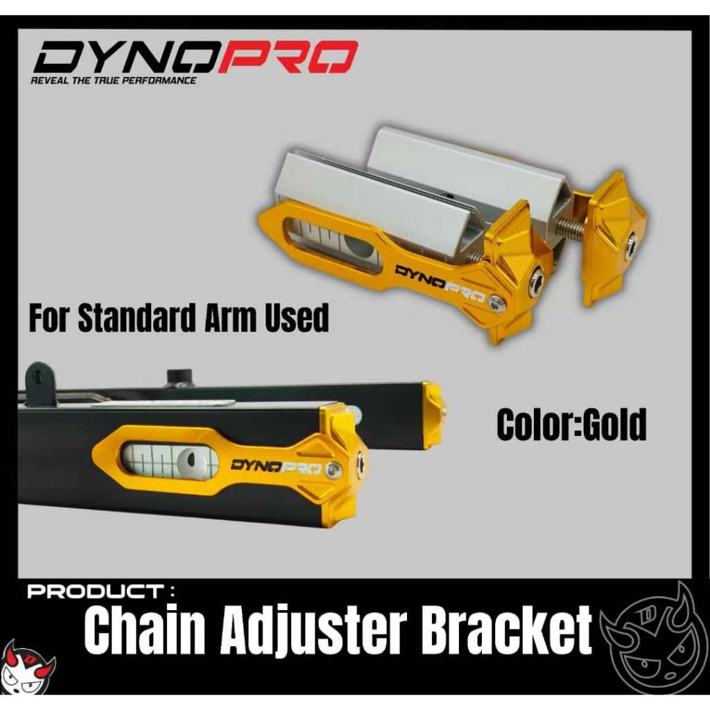 DYNOPRO RACING CNC CHAIN ADJUSTER STD / ALLOY ARM USE Y15ZR Y15Z Y15 ...