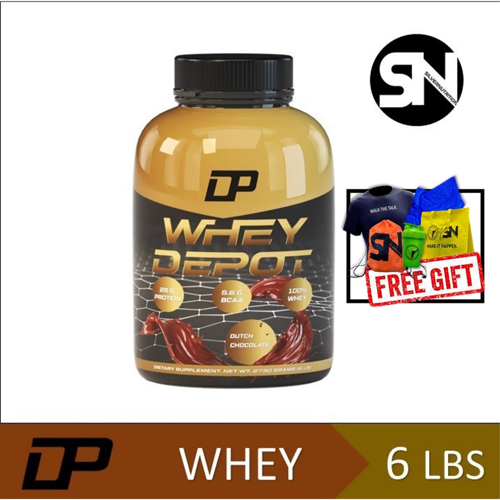 DP WHEY DEPOT 6LBS WITH 70 SERVINGS + (FREE WHEY SACHET) | Shopee Malaysia