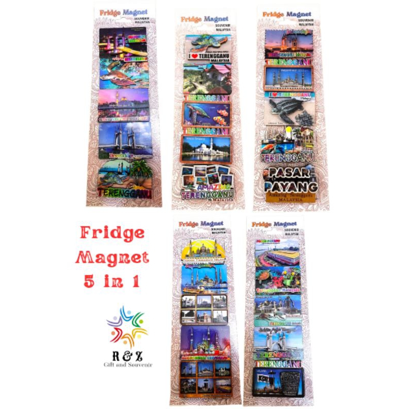 Terengganu Magnet Kayu 5 in 1 & 4 in 1 | Shopee Malaysia