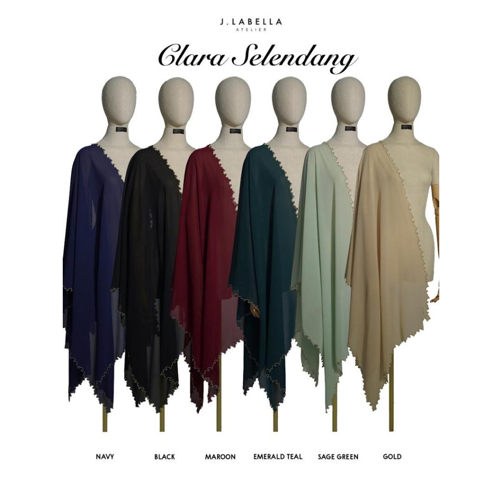 J.LABELLA - EMBROIDERRY SELENDANG | Shopee Malaysia