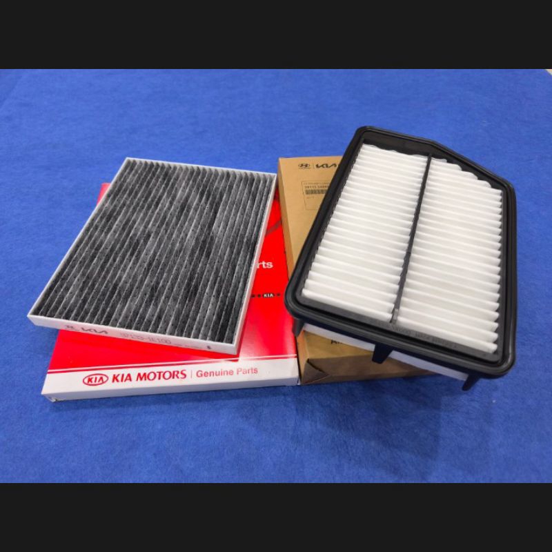 CABIN AIR FILTER & ENGINE AIR FILTER KIA CERATO K3/HYUNDAI ELANTRA 2012 ...