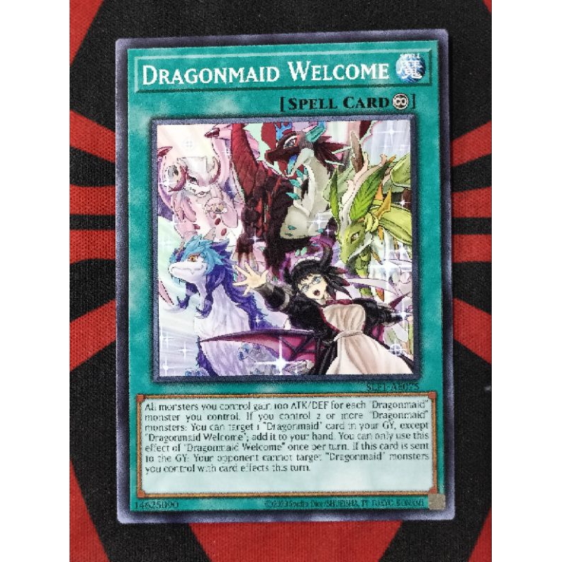 YUGIOH KONAMI SLF1-AE075 Dragonmaid Welcome (Common) | Shopee Malaysia