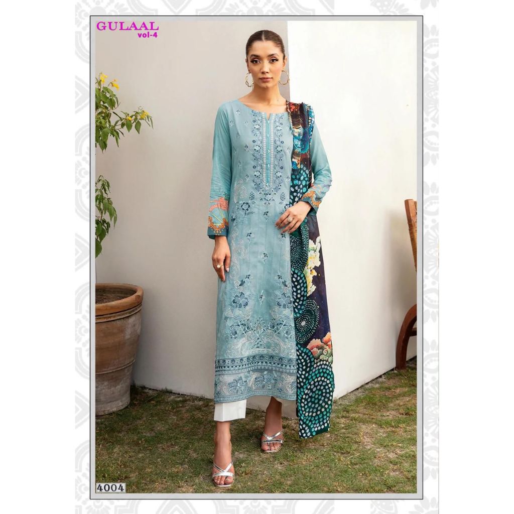 READYSTOCK] Indian Traditional Wear Cotton Dress Material Kain Baju ...