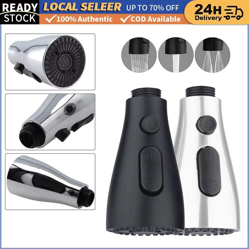 360° 3in1 Universal Replace the head Kitchen Faucet Kitchen Pull and ...