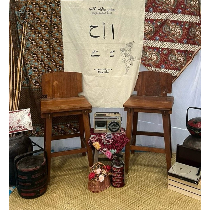 Kain Rentang Klasik Tulisan Tangan | Classic Banner | Aesthetic Banner ...