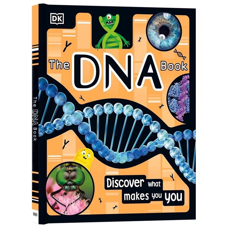[Physical book] DK The DNA Book Encycopedia kid child knowledge ...