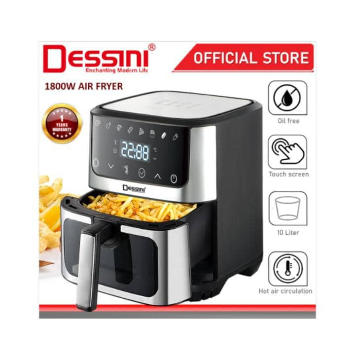 DSN DS-815DW AIR FRYER (10 LITER) | Shopee Malaysia