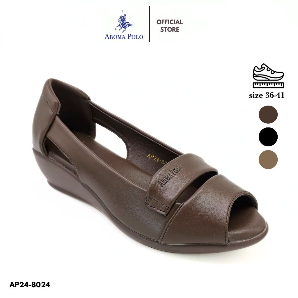 AROMA POLO Stitched Comfort Ladies Sandal Sandals Wanita Sandal Sandal ...