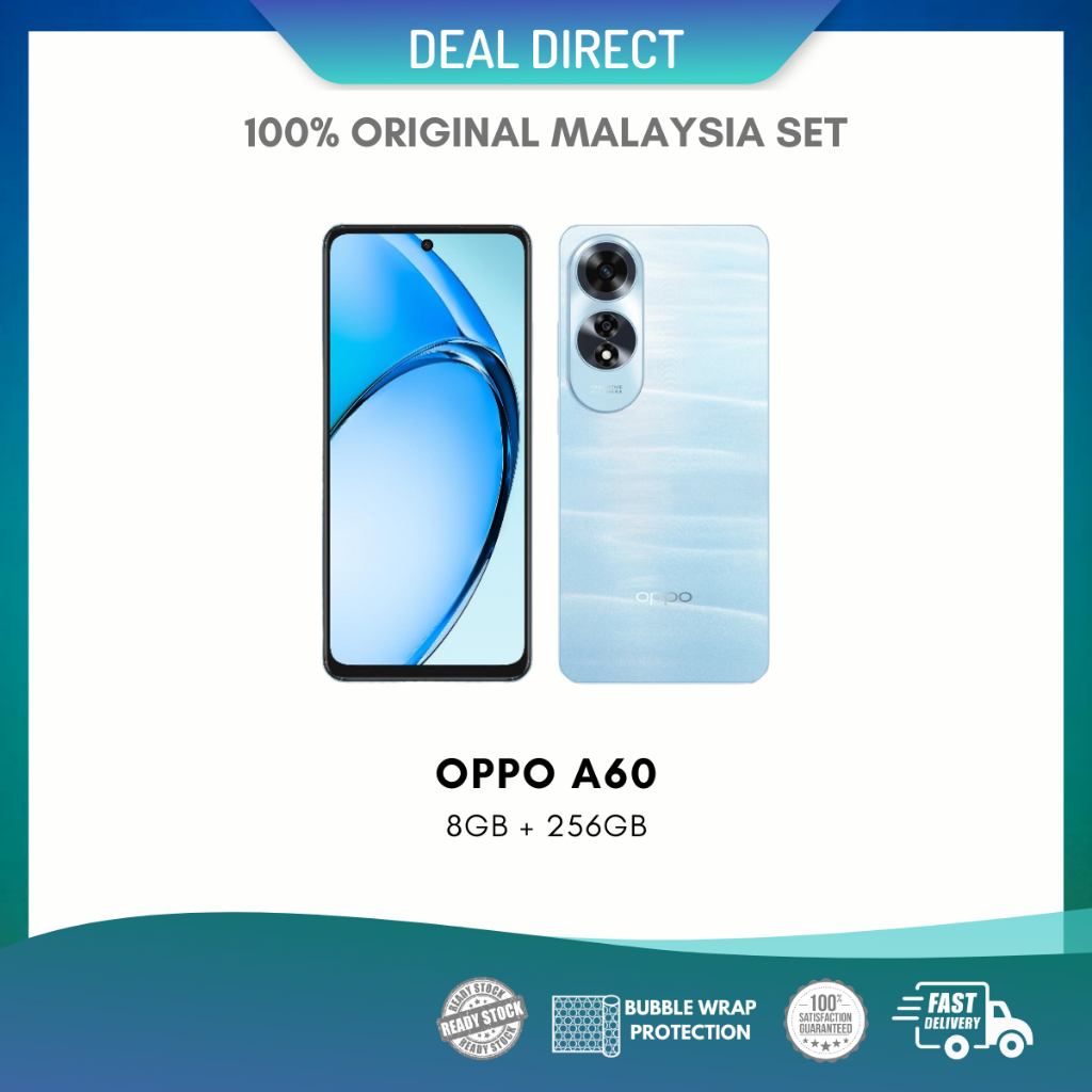 [ DEMO / DISPLAY SET ] OPPO A60 8+128GB/256GB , 45W SuperVOOC , 50MP ...