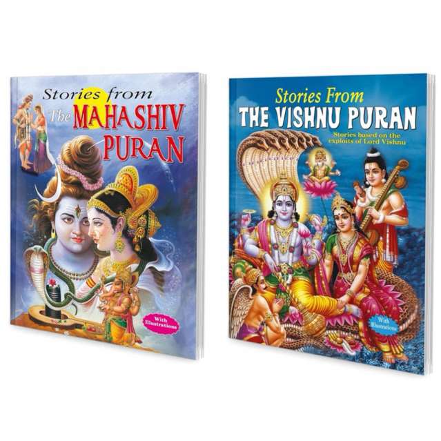 Stories from the Vishnu Purana and Maha Shiv Puran / Hindu Books ...