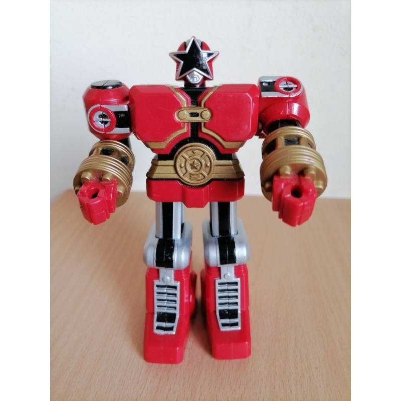 Power Rangers Zeo Deluxe Red Battlezord Bandai 1996 | Shopee Malaysia