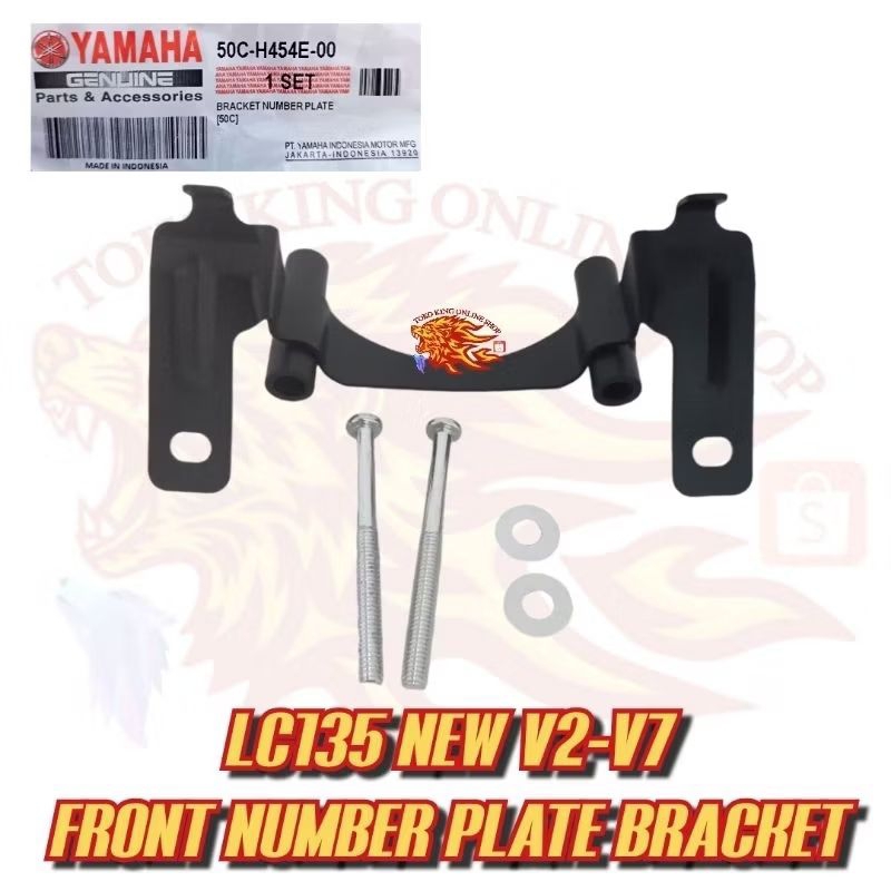 (TEBAL) NOMBER YAMAHA LC135 V1 V2 V3 V4 V5 V6 V7 LC NEW OLD FRONT PANEL ...