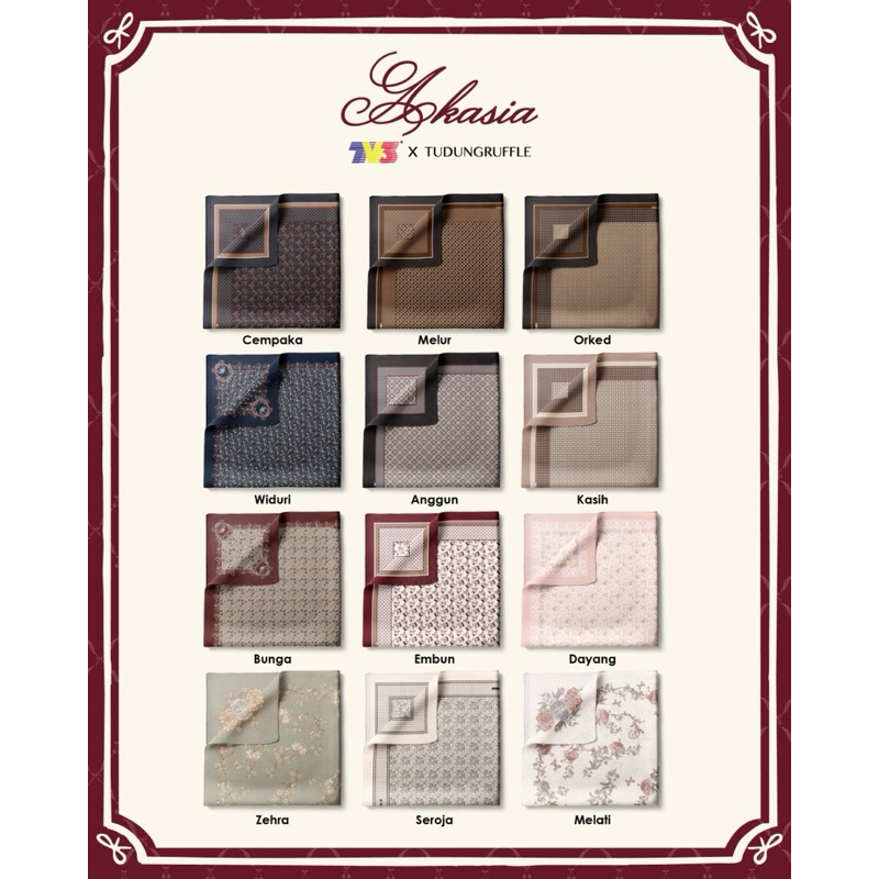 NEW LAUNCHING ! TV3 x TUDUNG RUFFLE MERAKI MALIKA COLLECTION • LATEST ...