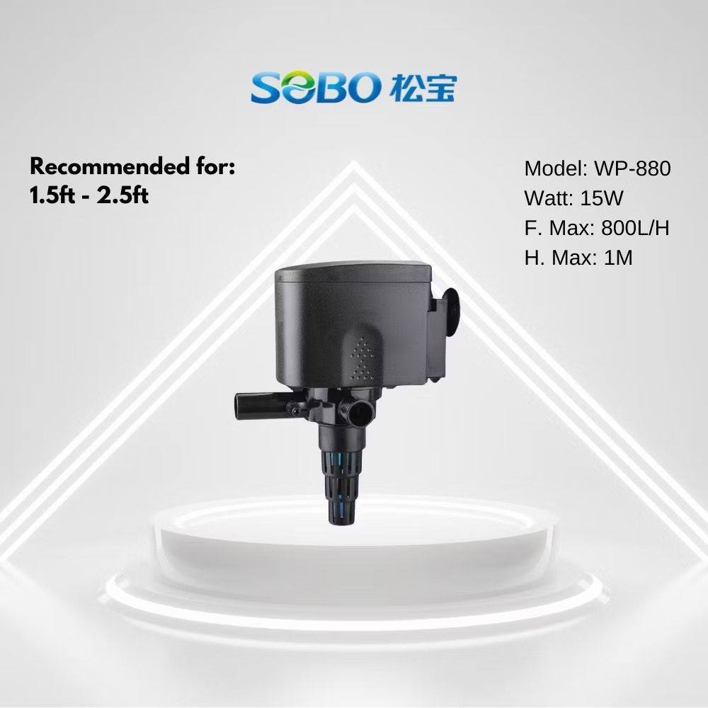 SOBO SUBMERSIBLE AQUARIUM PUMP | Shopee Malaysia