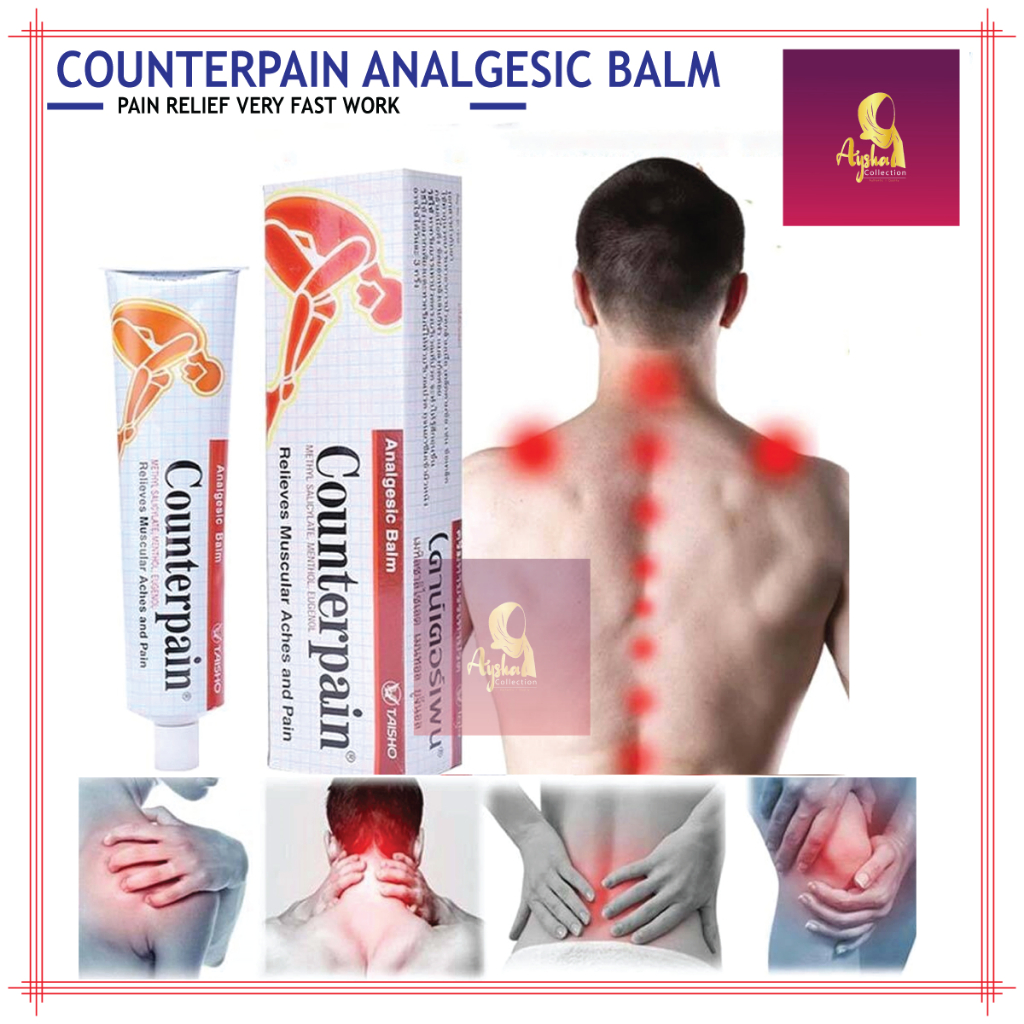 Counterpain Relieves Muscular Aches And Pain ( Hot Analgesic Balm ...