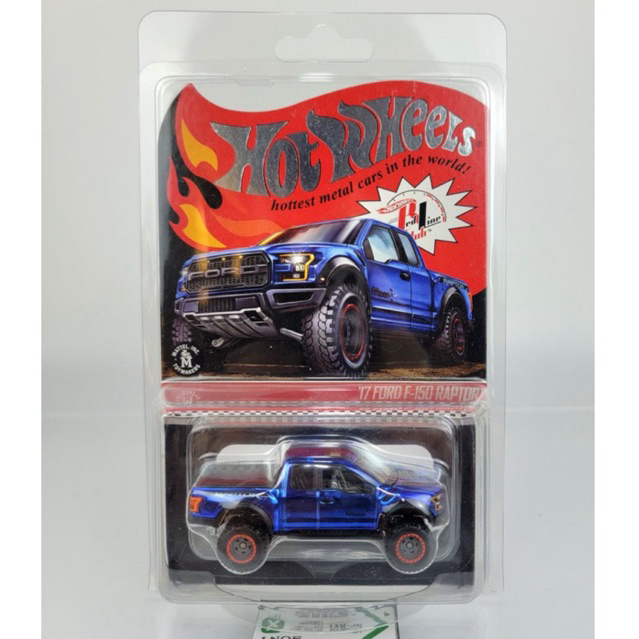 Hotwheels RLC Ford Raptor Chrome Blue | Shopee Malaysia