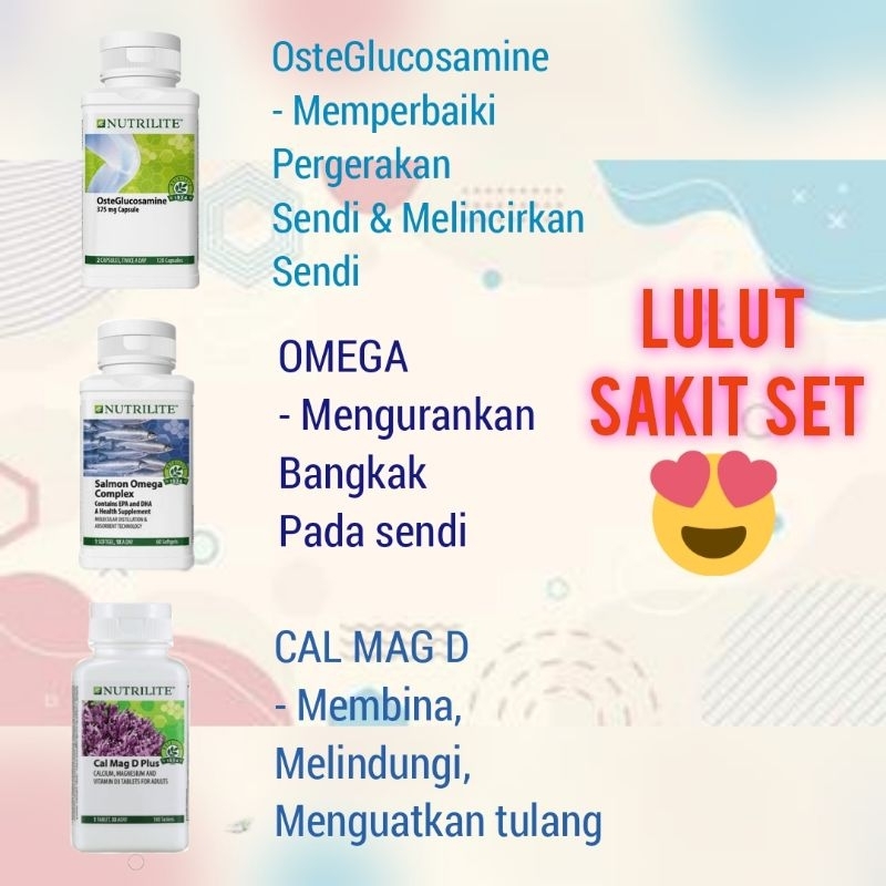 NUTRILITE LULUT Sakit Set (trial pack) | Shopee Malaysia
