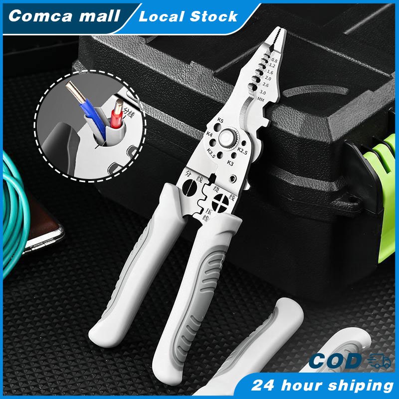 28 In 1 Electrical Stripping Pliers / Electrical Wire Crimper ...
